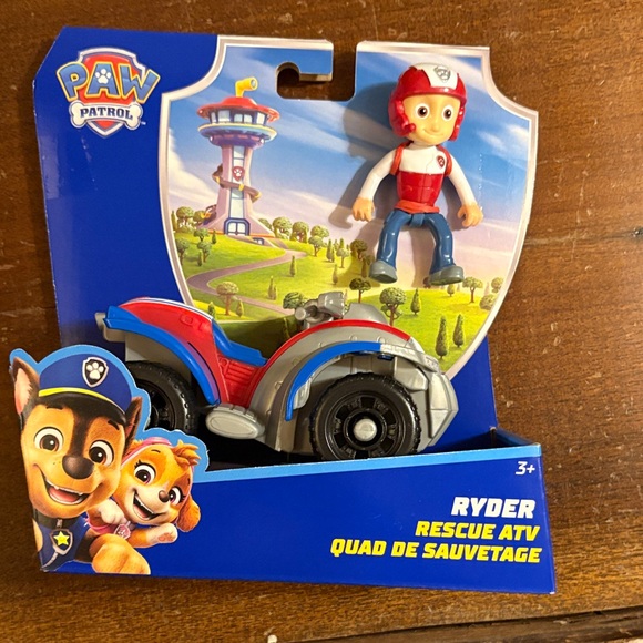 Paw Patrol | Toys | New Paw Patrol Ryder Rescue Atv Ryder Figure | Poshmark